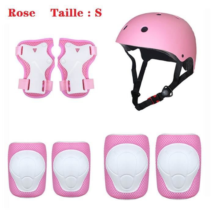 Casque Protection Enfant Ajustable Coudières Genouillère Protège ...