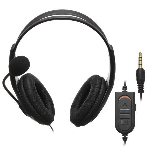 NEUFU Casque écouteurs pour pc ordinateur portable avec microphone pour ...