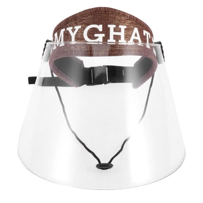 Capuchon ouvert avec couvercle facial Bonnet coupe-vent en plein air ...