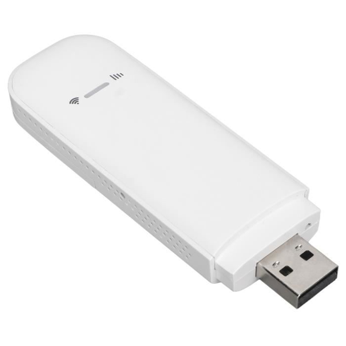 Qiilu Modem WiFi USB 4G LTE Routeur WiFi 4G, clé de Modem USB 4G LTE Portable, Adaptateur Réseau ...
