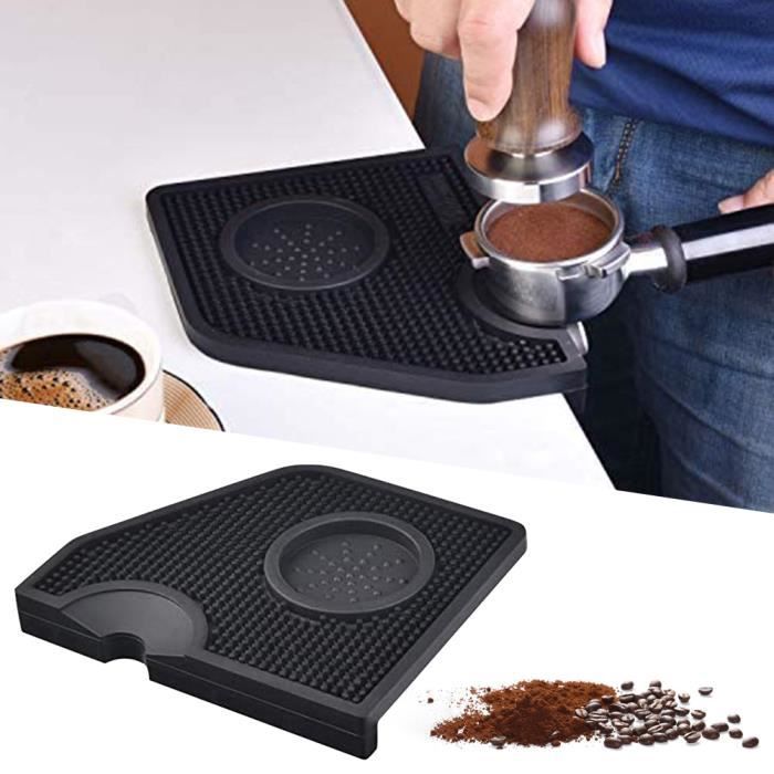 Tapis de bourrage - QINGQUE - Silicone - Antidérapant - 18x15 cm - Noir ...