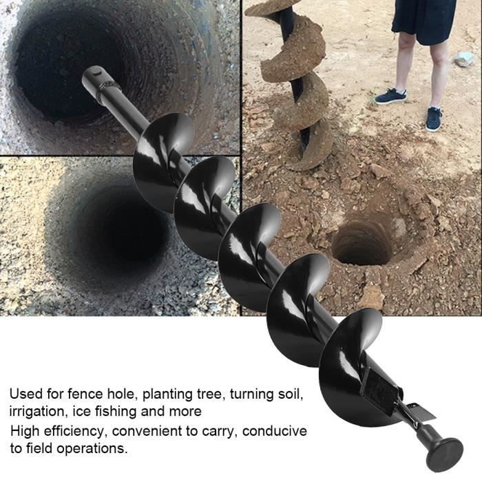VBESTLIFE Foret pour creuser des trous Foret de Tarière de Terre, Foret ...
