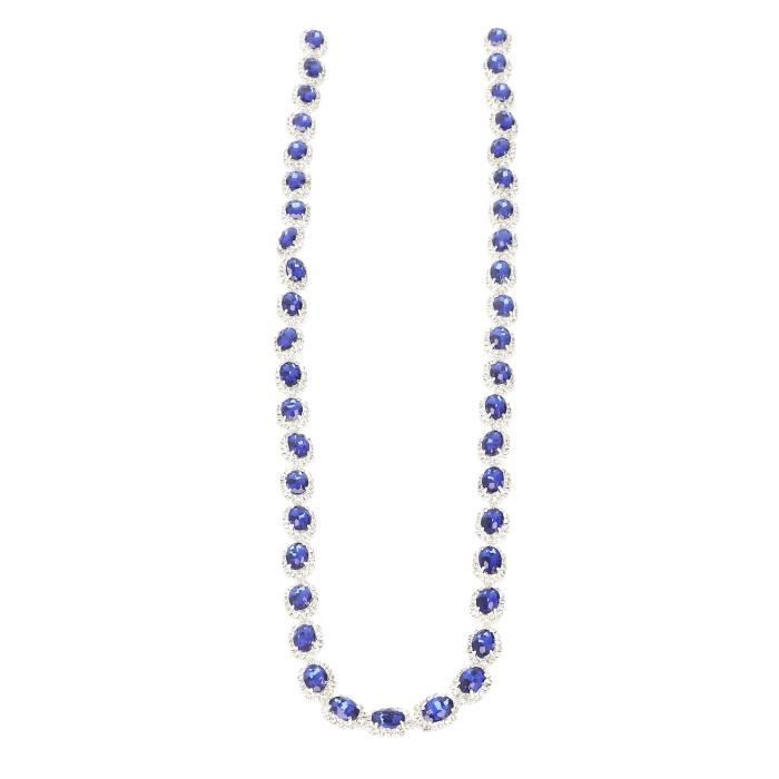 VINGVO Chaîne de gland de ruban de strass Strass Ruban Gland Chaîne 1 ...