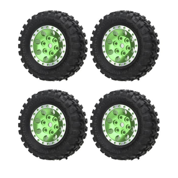 Zerone RC Car Wheels and Tires, Exquisite Craftsmanship Aluminum Alloy ...
