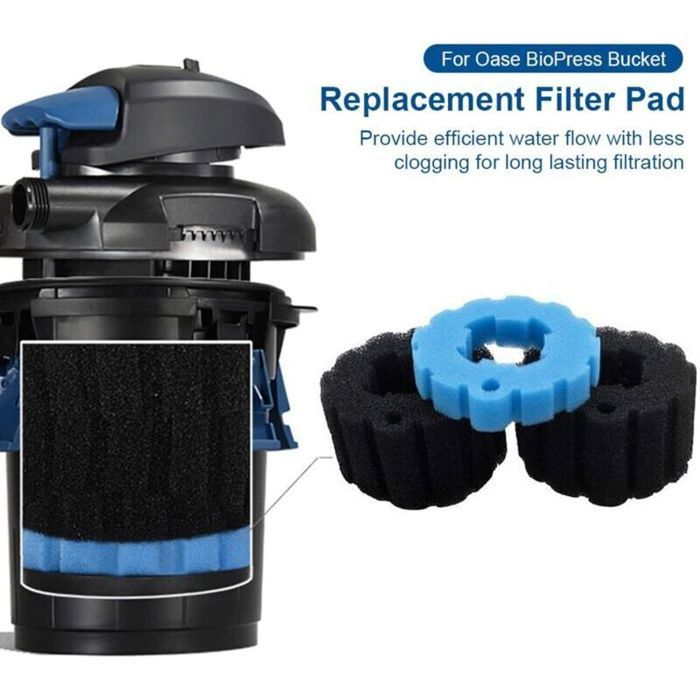 Kit Rechange Mousse Filtre Bassin – Compatible BioPress, Haute ...