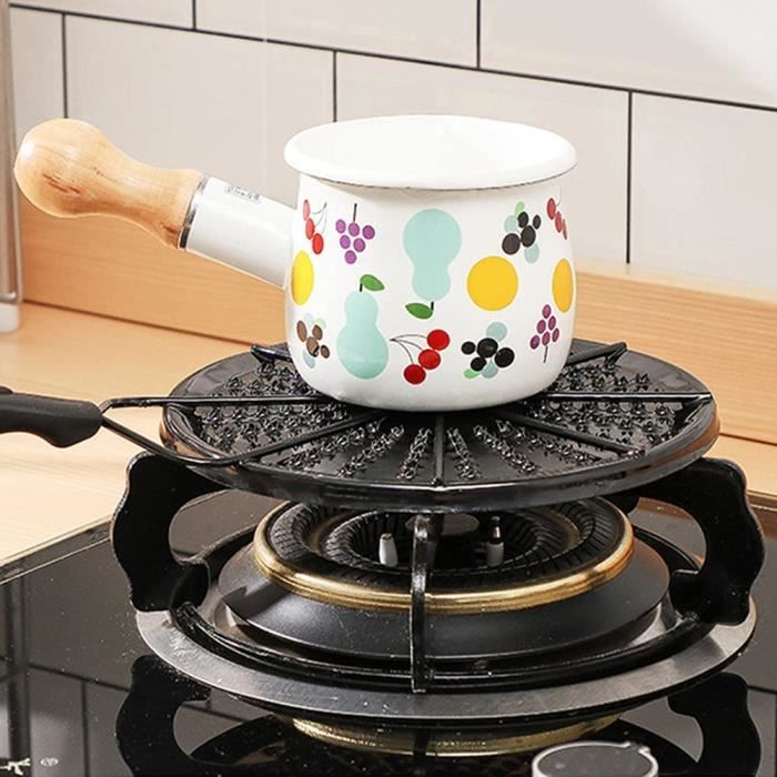 Diffuseur de chaleur pour cuisinière à gaz Plaque pareflamme pour faire ...