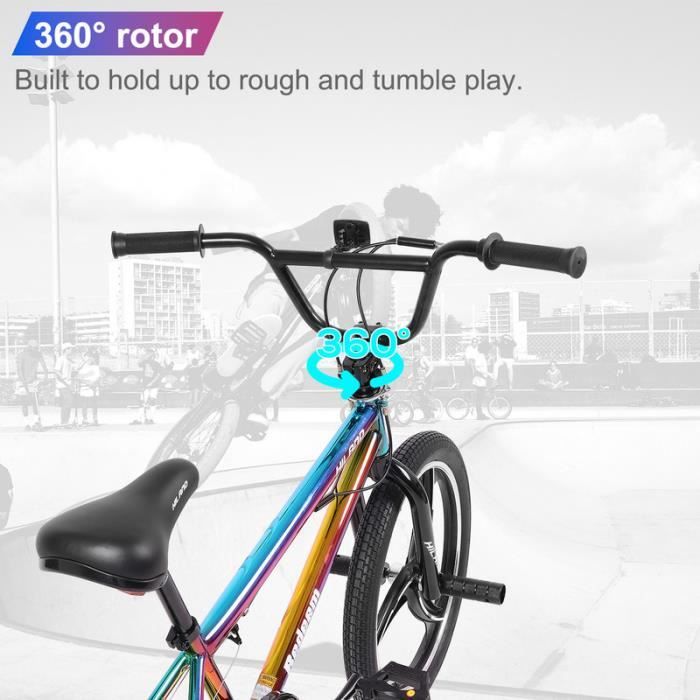 Hiland 20-inch 3-Spoke Small Wheel Bike for Boys and Girls 7,8,9,10 ...