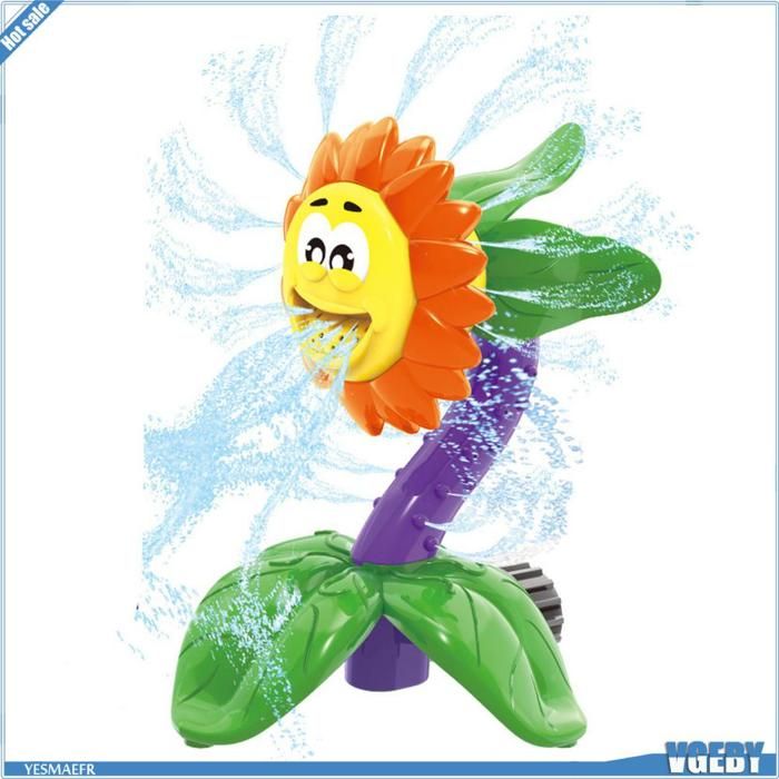 Ashata Jouet d’arrosage de tournesol Sprinkler de Forme de Tournesol ...