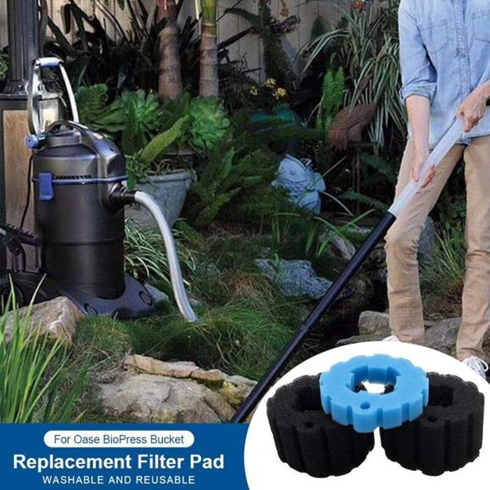 Kit Rechange Mousse Filtre Bassin – Compatible BioPress, Haute ...
