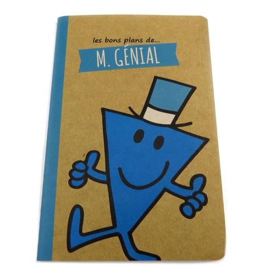 Carnet souple A6 'Monsieur Madame' (M. Génial) - 14.5x9.5 cm [P8947 ...