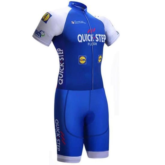 Flcor-Quick Step Maillot de Cyclisme Manches Courtes Pro 2018 ...