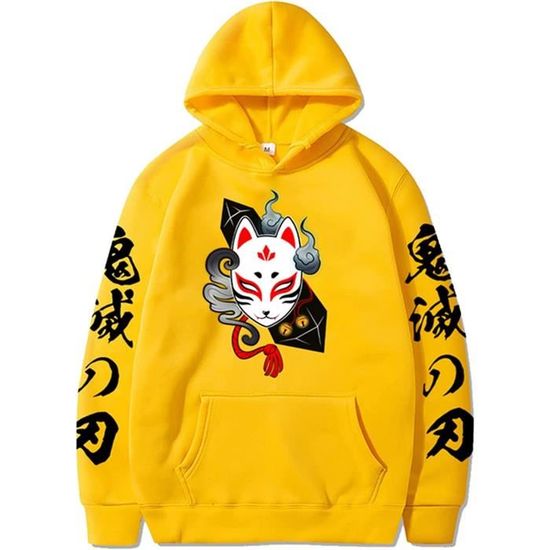 SWEATSHIRT Anime Demon Slayer Sweat à Capuche Hommes Et Femmes Imprimer ...