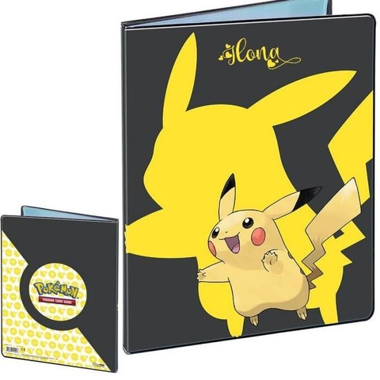 Album Pikachu TAPERSO pour 80 cartes Pokemon - Personnalisable avec ...