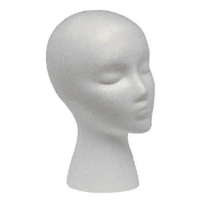 Mousse de polystyrène Mannequin Wig Head Display Chapeau Casquette ...