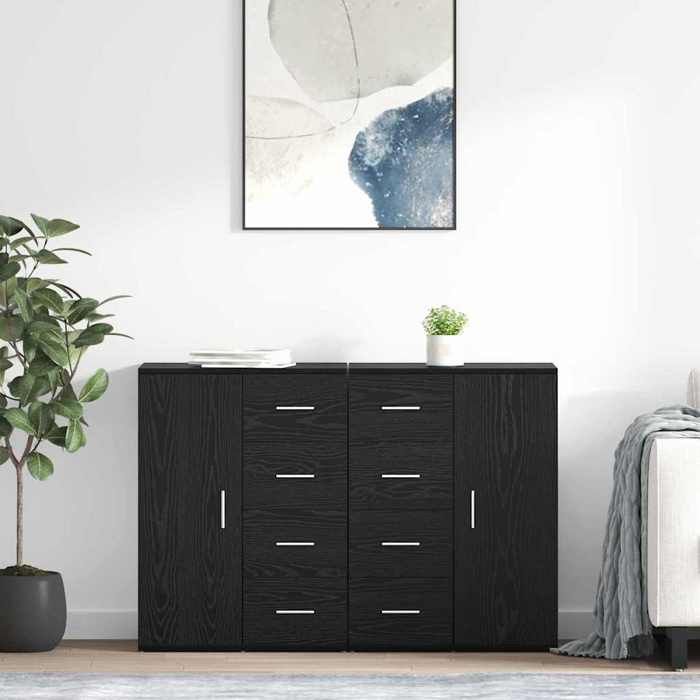 Moderne Buffets avec tiroir Corona 2 pcs,Buffet bahut - Commode/Buffet ...