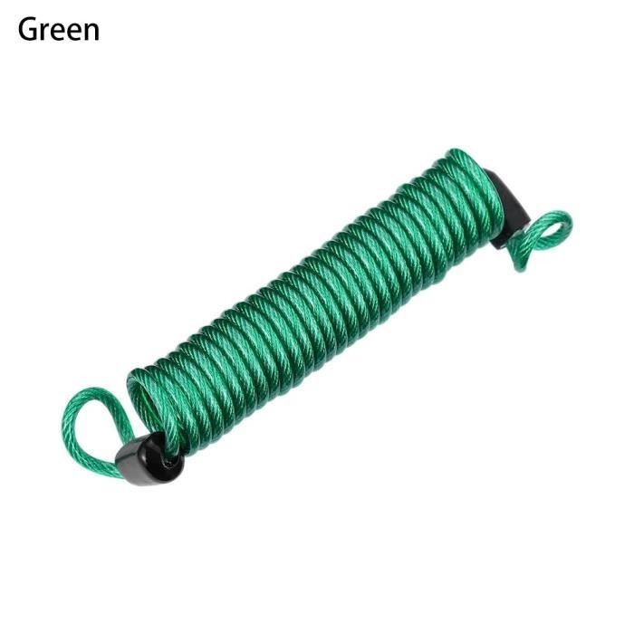 Rappel de sécurité antivol pour frein à disque,alarme de moto,câble à ...