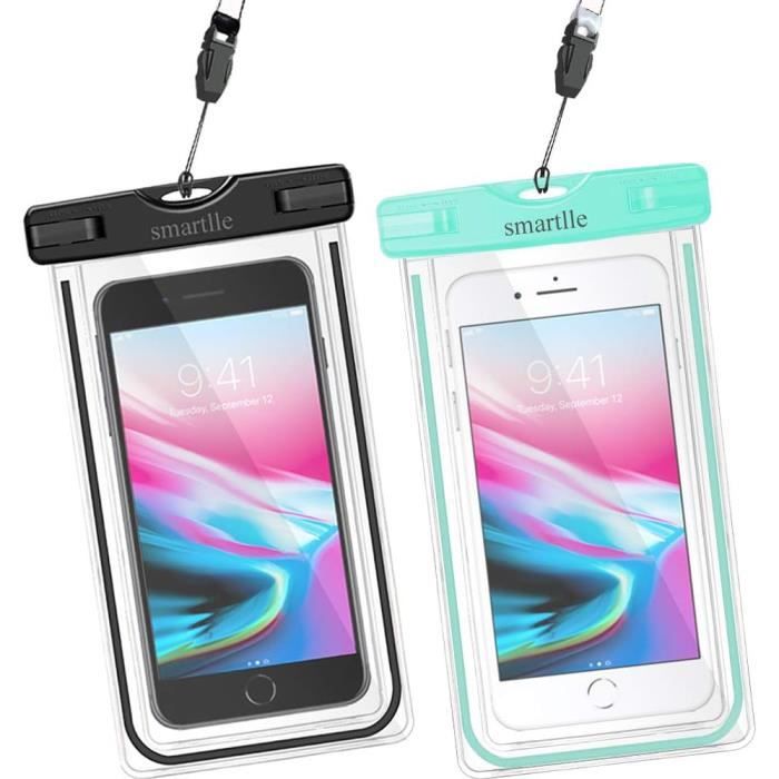 Lot de 2 Coques de Protection étanches en TPU Souple et étanche à la ...