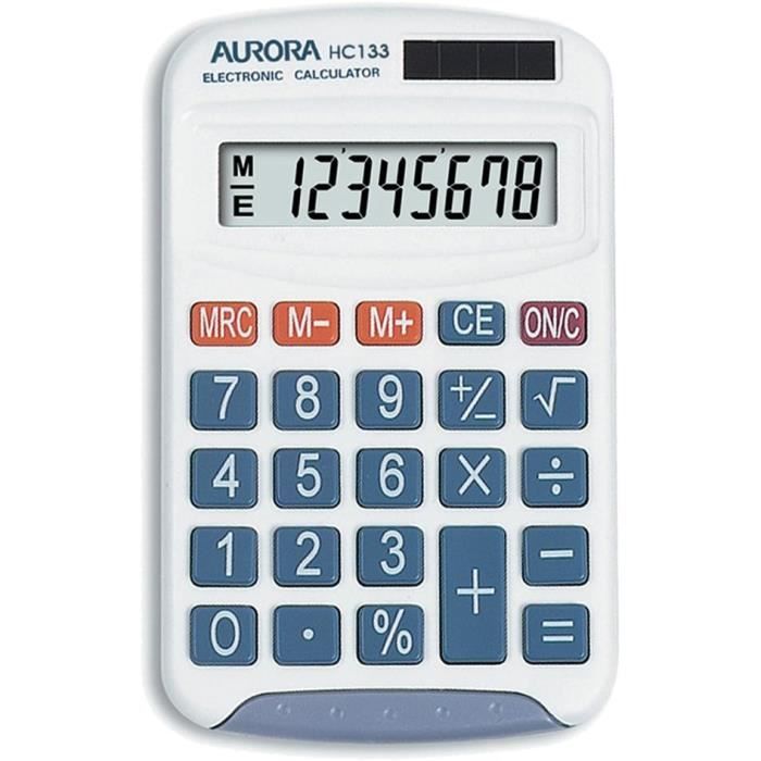 HC133 Calculatrice portable (Idéal pour l'école primaire).[Z171 ...