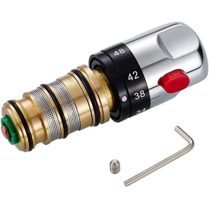 AJW-Cartouche thermostatique de rechange pour mitigeur de barre de ...
