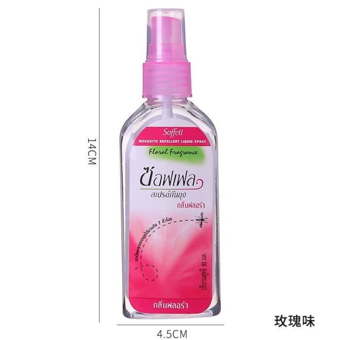 (rose)Anti-moustiques Eau Spray Anti-Moustique Anti-moustique D'eau de ...