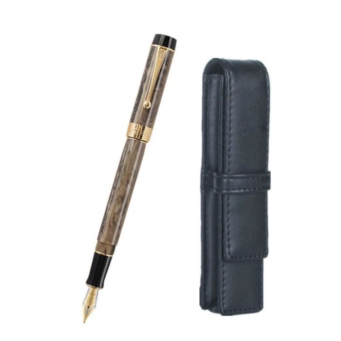 Stylo-plume en résine du centenaire 100, EF-F, 18KGP, M-plume coudée, 0 ...