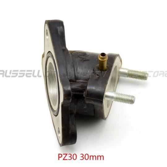 A -Adaptateur de collecteur d'admission en caoutchouc pour carburateur, tuyau PZ30 PZ27 pour ...