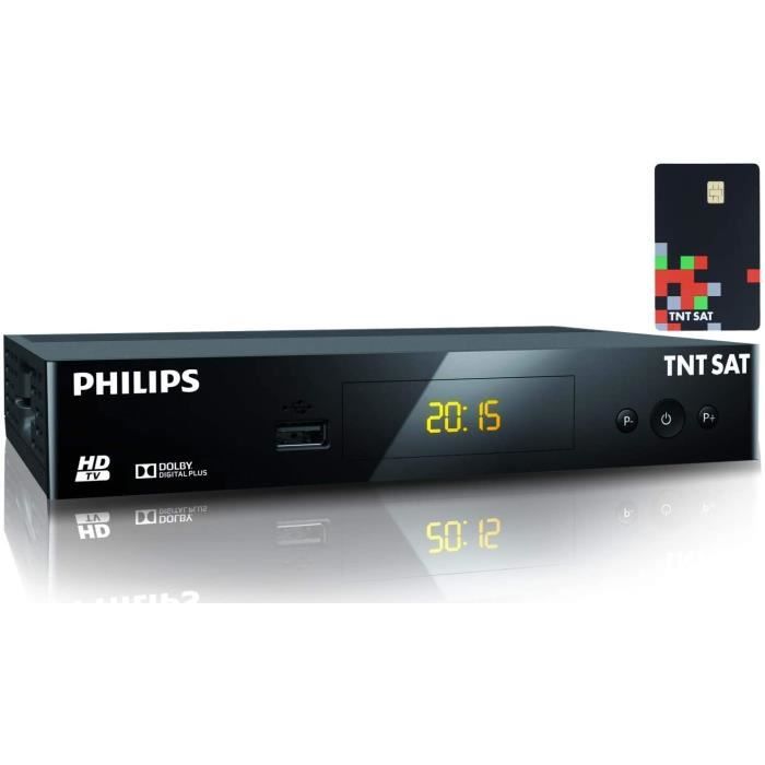 TNTSAT Decodeur TNT Satellite Recepteur -+ TNTSAT Carte - HD Astra (19 ...