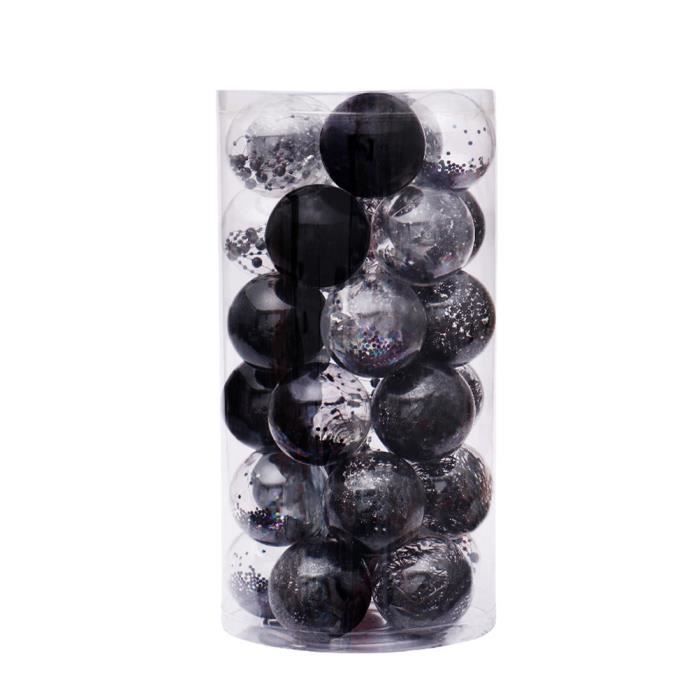 KJHSDNN Noël Boules Ornements Multicolore Décorations Balles Suspendre ...