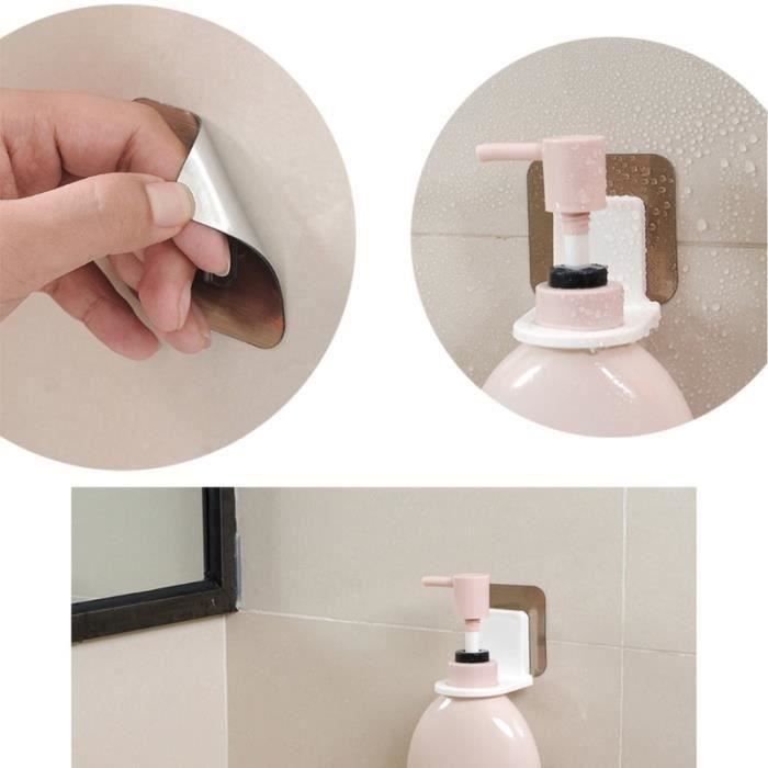 SUPPORT MURAL À VENUSES, POUR GEL DOUCHE, SHAMPOING, Savon Liquide ...