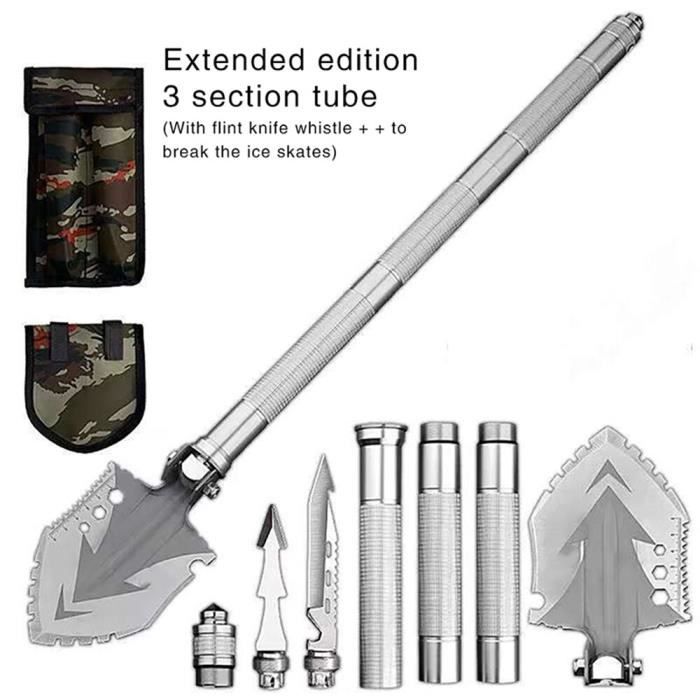 PELLE,3 Seceion Tube 63cm Pelle militaire pliante multifonction de 63cm ... PELLE,3 Seceion Tube 63cm Pelle militaire pliante multifonction de 63cm ...