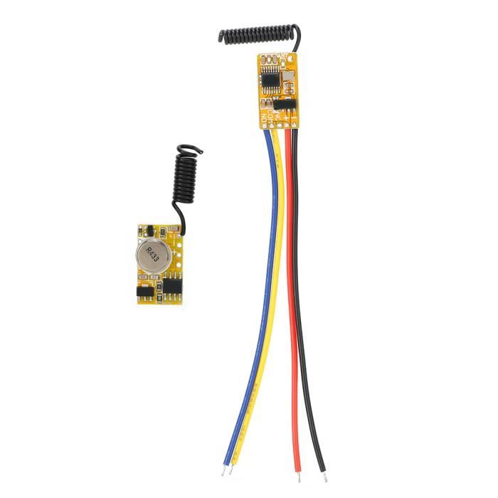 Gototop Module émetteur De Commutation Mini Commutateur à Distance 3 7v
