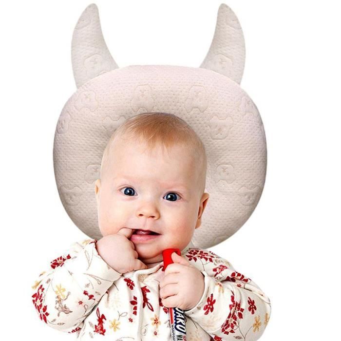 MOGOI Coussin en Latex pour Bébé Anti Tête Support de Sommeil Anti ...