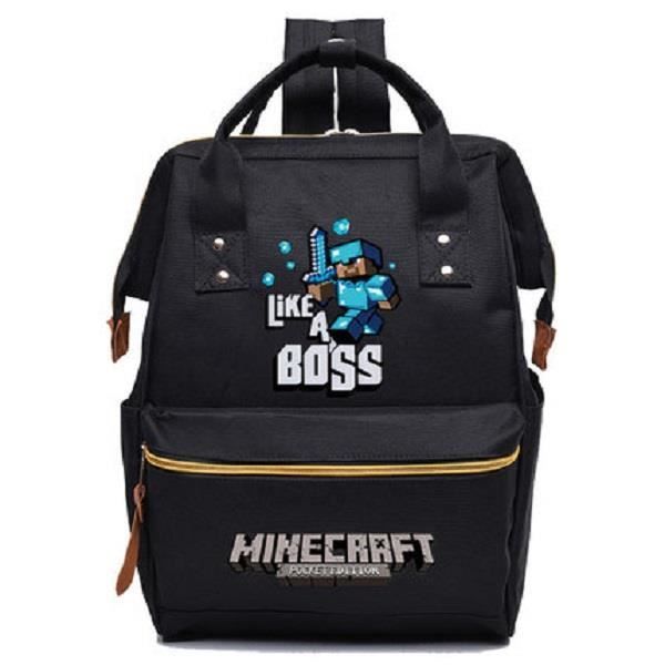 Sac a dos Minecraft Creeper Pak'r Padded Rentrée Scolaire garçon ...