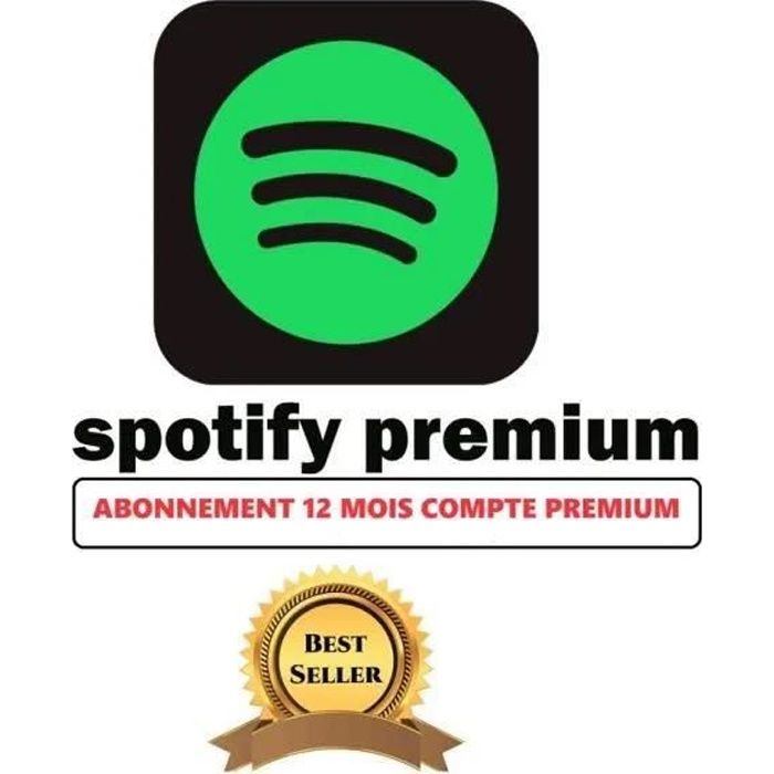 SPOTIFY PREMIUM ABONNEMENT 12 MOIS -Garantie- - Cdiscount TV Son Photo