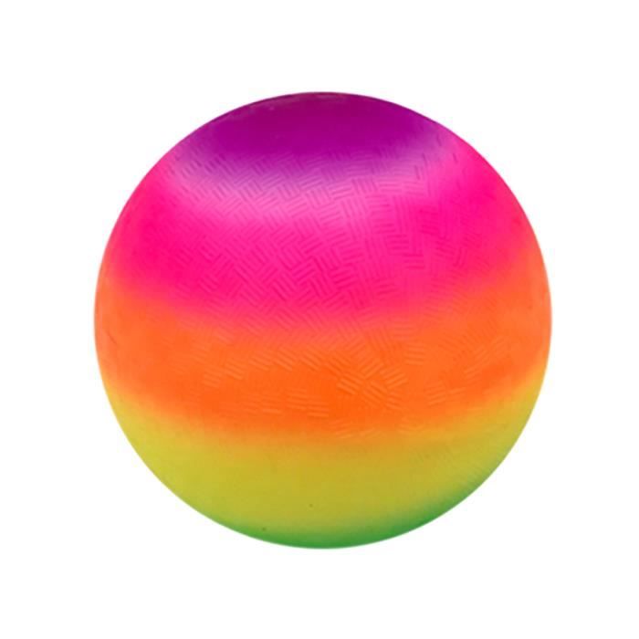 Drôle Boule Gonflable Arc-En-Couleur Couleur Ballon De Plage Jouet ...