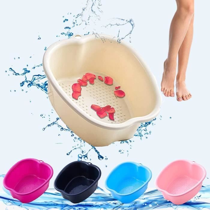 Bain De Pieds, Spa Aquatique Et Massage Des Pieds, Lavabo En Plastique Robuste Pour Tremper Les ...