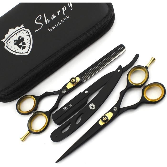 De Coiffure Barber Salon Ciseaux, Ciseaux À Effiler Lot De 15,2 Cm ...