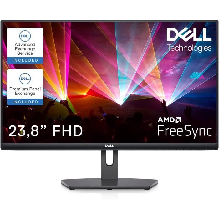 S2421Nx 24" Full Hd (1920X1080) Écran Pc, 75Hz, Ips, 4Ms, Amd Freesync ...