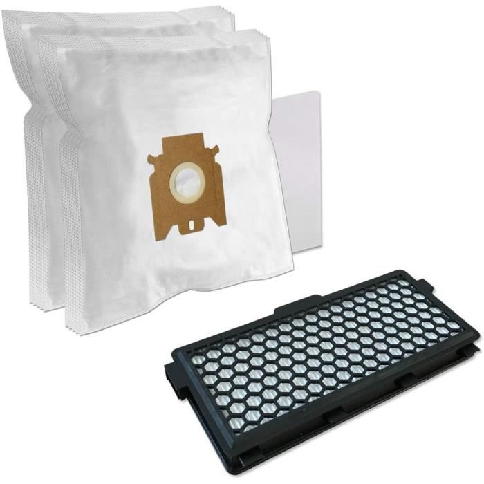 Set - Filtre Hepa + 10 Sacs Aspirateur Pour Miele Complete C2, C3 Serie ...