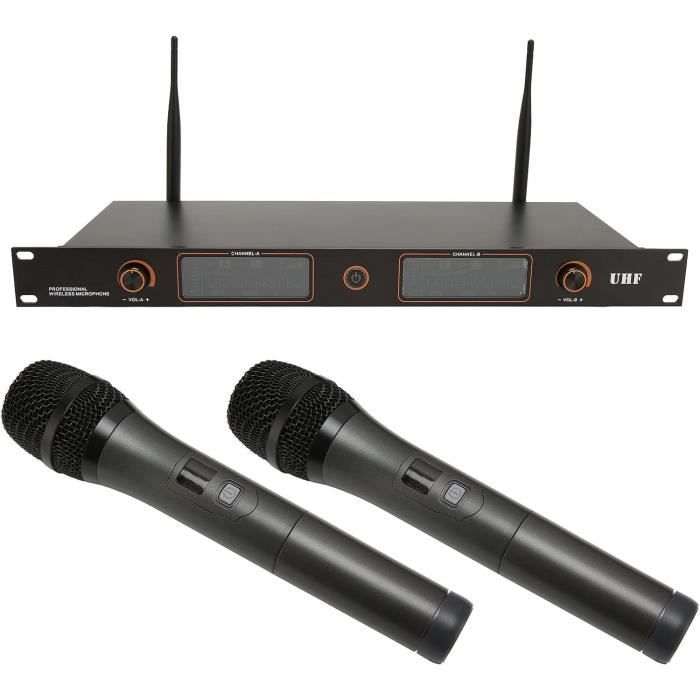 Système De Microphone Sans Fil Uhf, Système De Microphone Portatif À ...