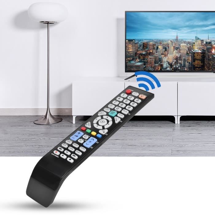 Télécommande TV - VBESTLIFE - RHO - ABS Noir - Simple - Compatible avec ...