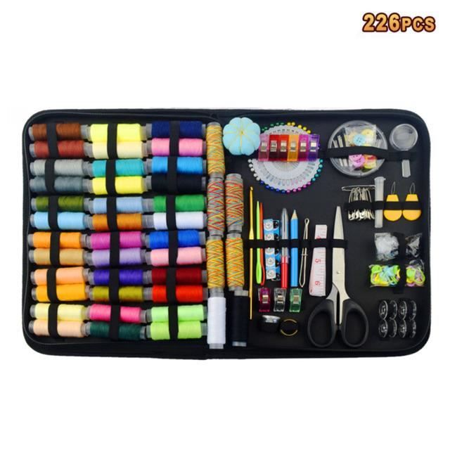 Kit de couture,226 PCS--Coffret De Couture De Bricolage Manuelle, Kits ...