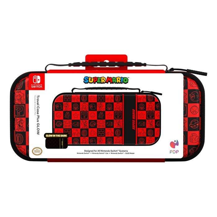 Pochette Nintendo Switch Deluxe Travel Case Super Icon-Accessoire ...