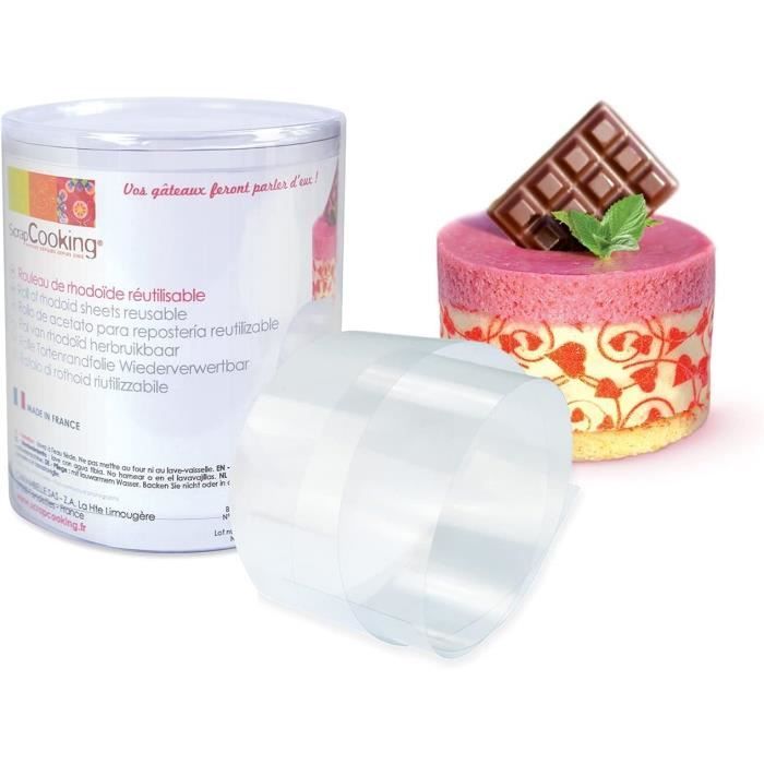 Scrapcooking - Ruban De Rhodoïde H 8 Cm X 3 M - Rouleau Rhodoid ...