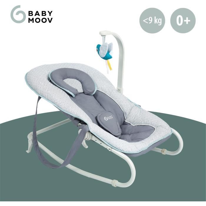 Babymoov Transat pour bébé Graphik Bleu et gris - Cdiscount ...