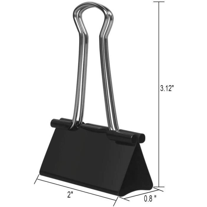 Extra large binder clips store