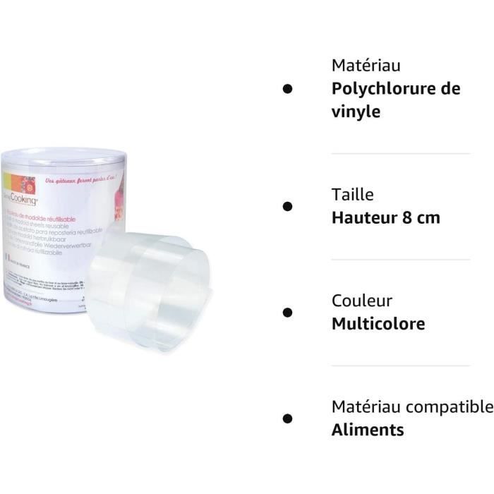 Scrapcooking - Ruban De Rhodoïde H 8 Cm X 3 M - Rouleau Rhodoid ...