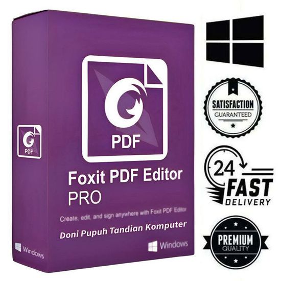 Foxit PDF Editor Pro 2025, Dernière version. Windows 32/64 bits ...