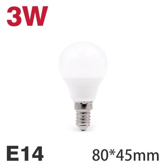 (E14 3W 220V|Cold White)– lampe de Table pour projecteur, ampoule E14 ...