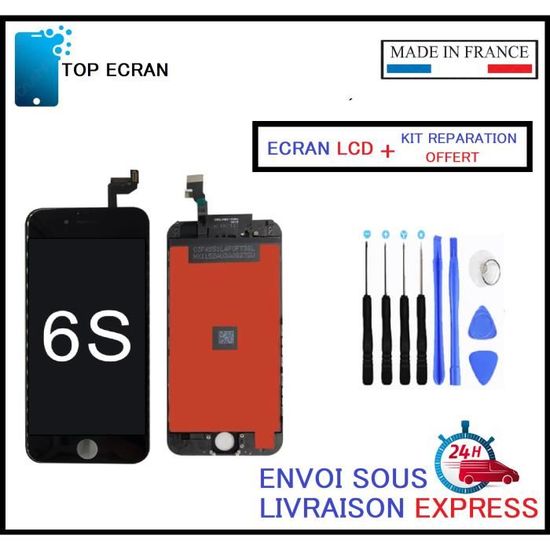 Écran iphone 6 NOIR complet afficheur LCD incell top qualité d'image ...